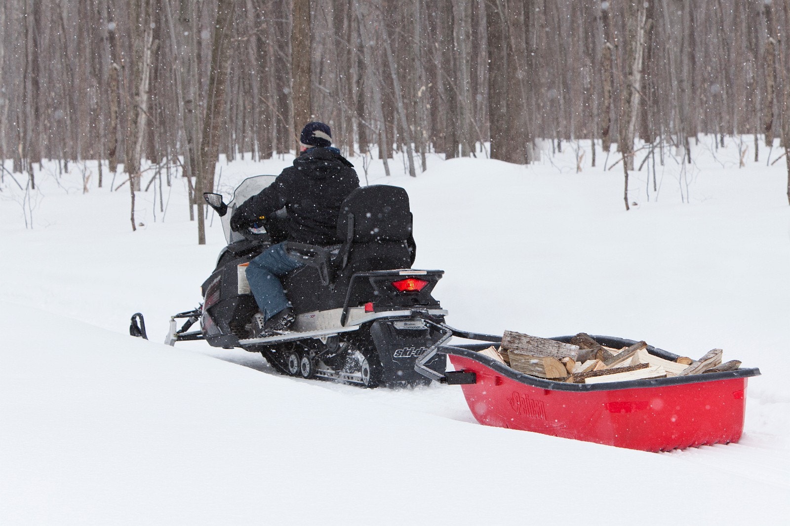 Snøscooter Kjelke slede Pulk Varepulk Pelican Snow Trek Sport 94 | FINN ...