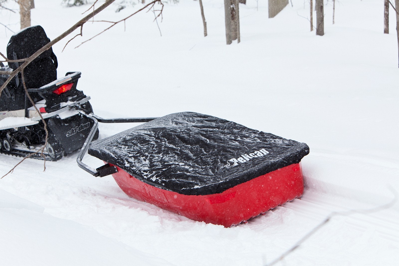 Snøscooter Kjelke slede Pulk Varepulk Pelican Snow Trek Sport 94 | FINN ...