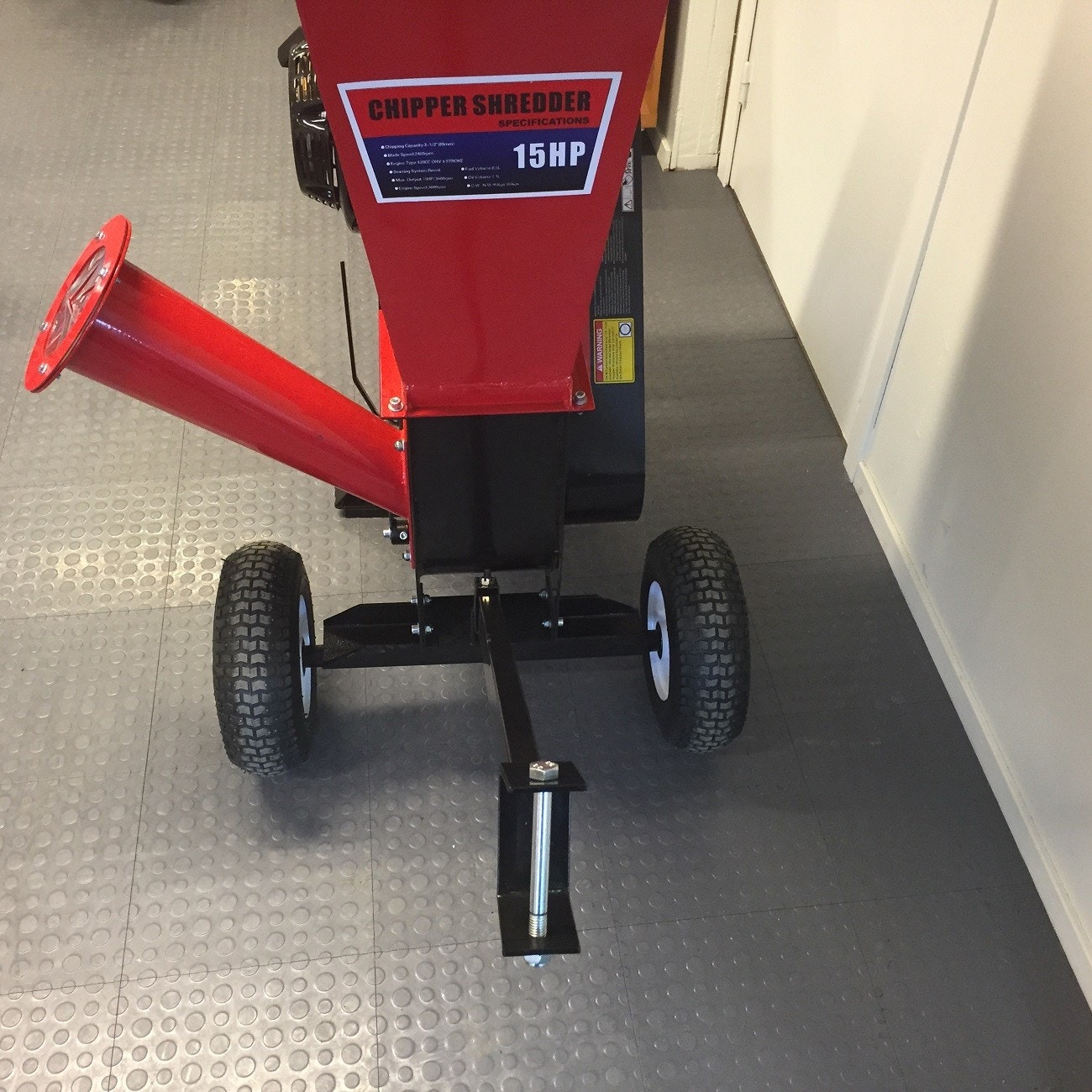 BENSINDREVET KOMPOSTKVERN FLISKUTTER 15 HP | FINN-torget