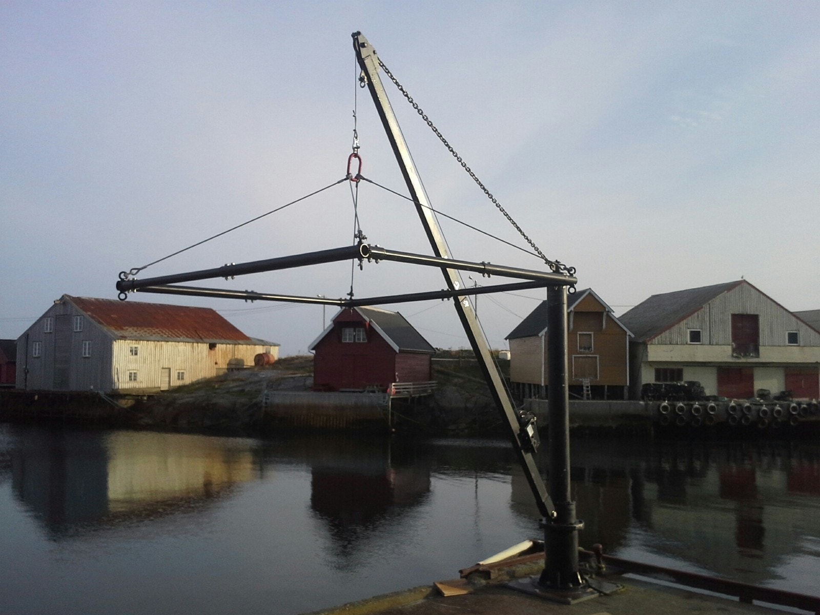 Løfteåk til kaikran for løft av 500kg båt! | FINN-torget