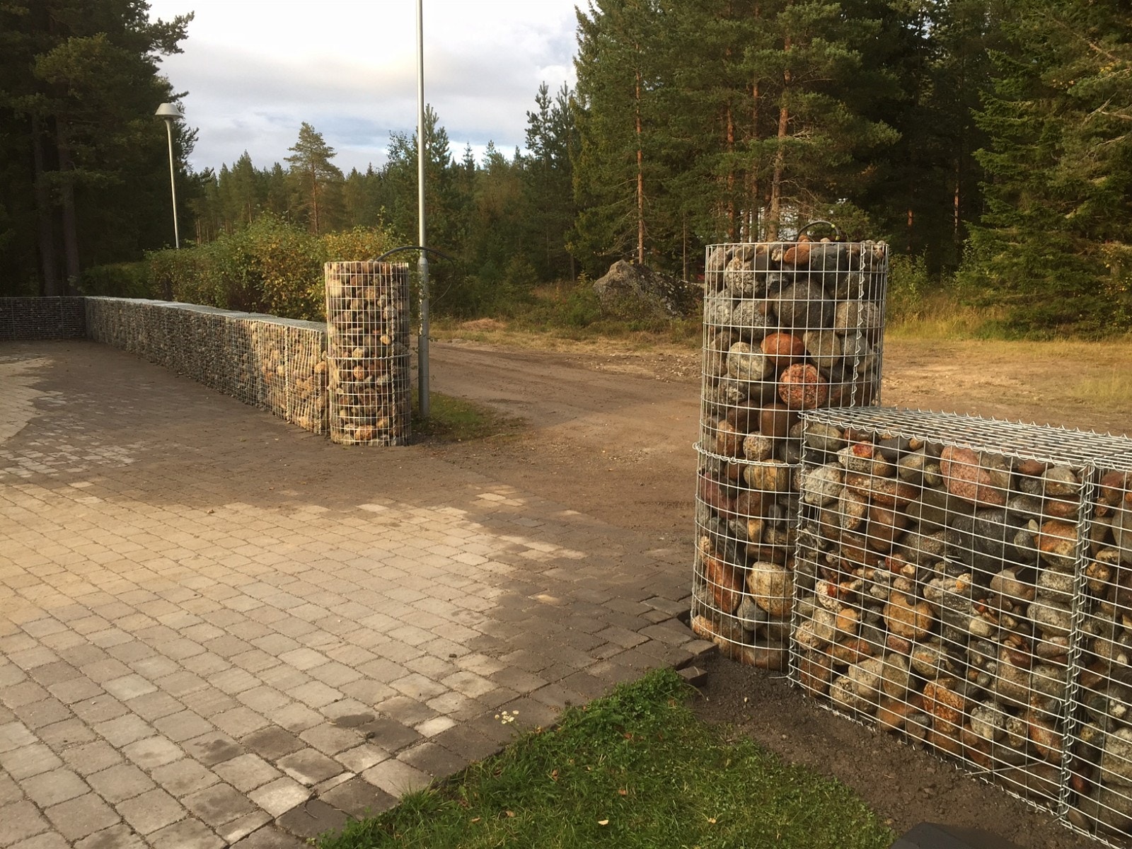 Gabion netting kasse til støttemur og gjerde 100x50x100 cm | FINN-torget