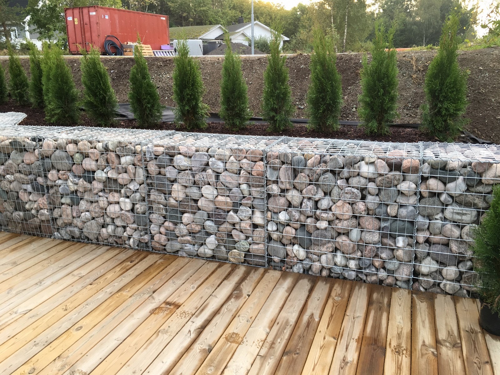 Gabion netting kasse til støttemur og gjerde 100x50x100 cm | FINN.no