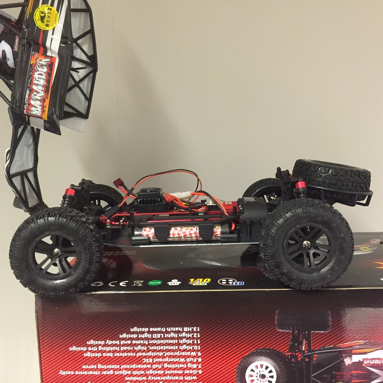 FS 1/10 2.4GH 4WD Børsteløs RC Desert Buggy | FINN torget