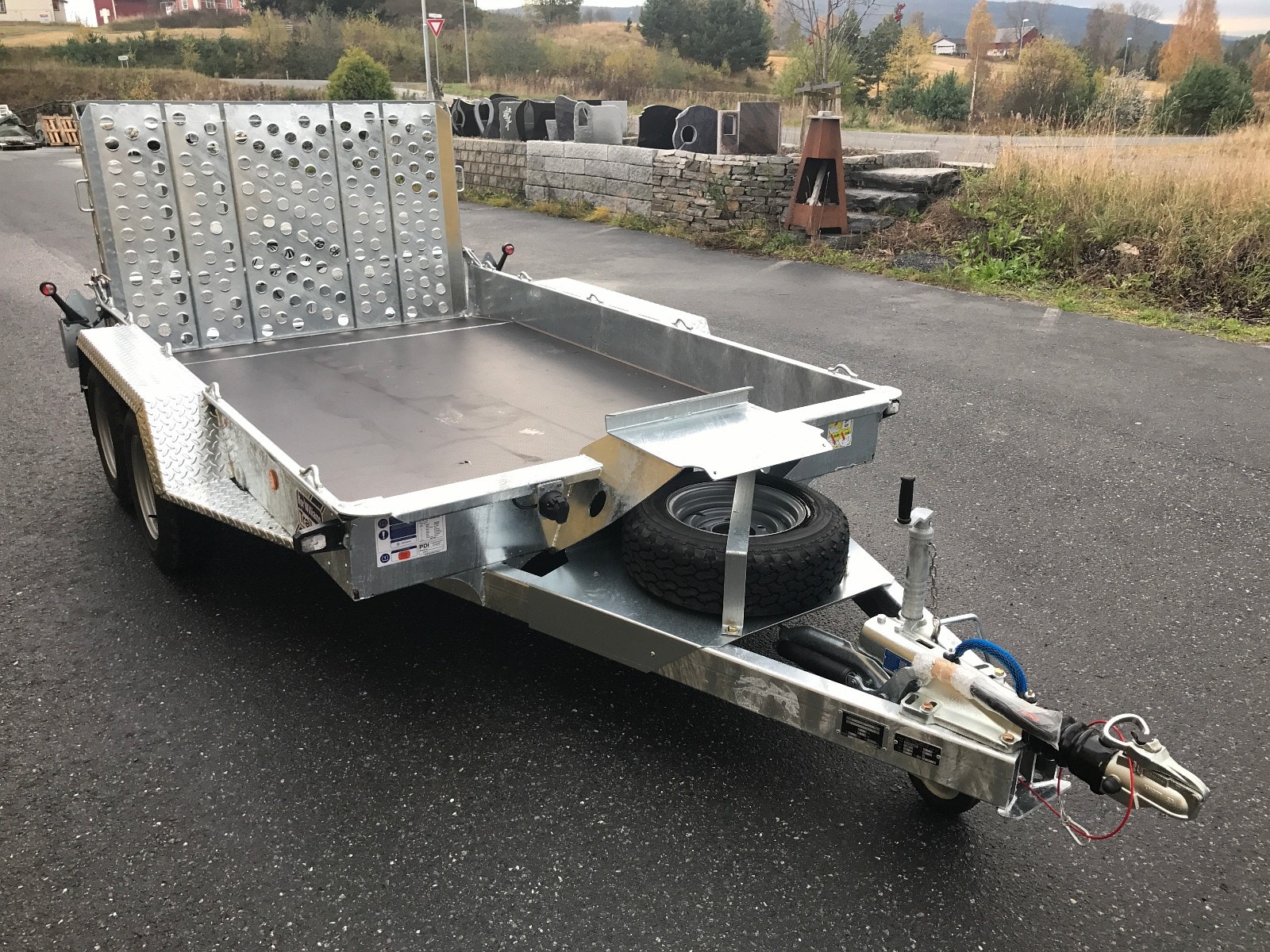 KAMPANJE - Ifor Williams GH106 BT Maskinhenger med rampe | FINN torget