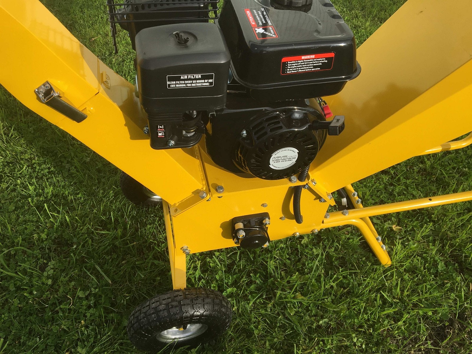 GARDENTEC BENSINDREVET FLISHUGGER FLISKUTTER 6,5 HK 7CM | FINN torget