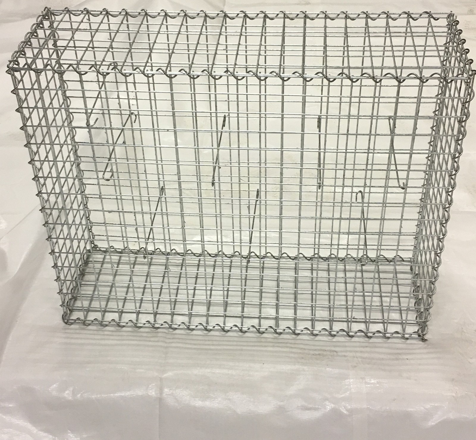 Netting kasser "gabion" til støttemur og gjerde 5x5 cm åpning | FINN-torget
