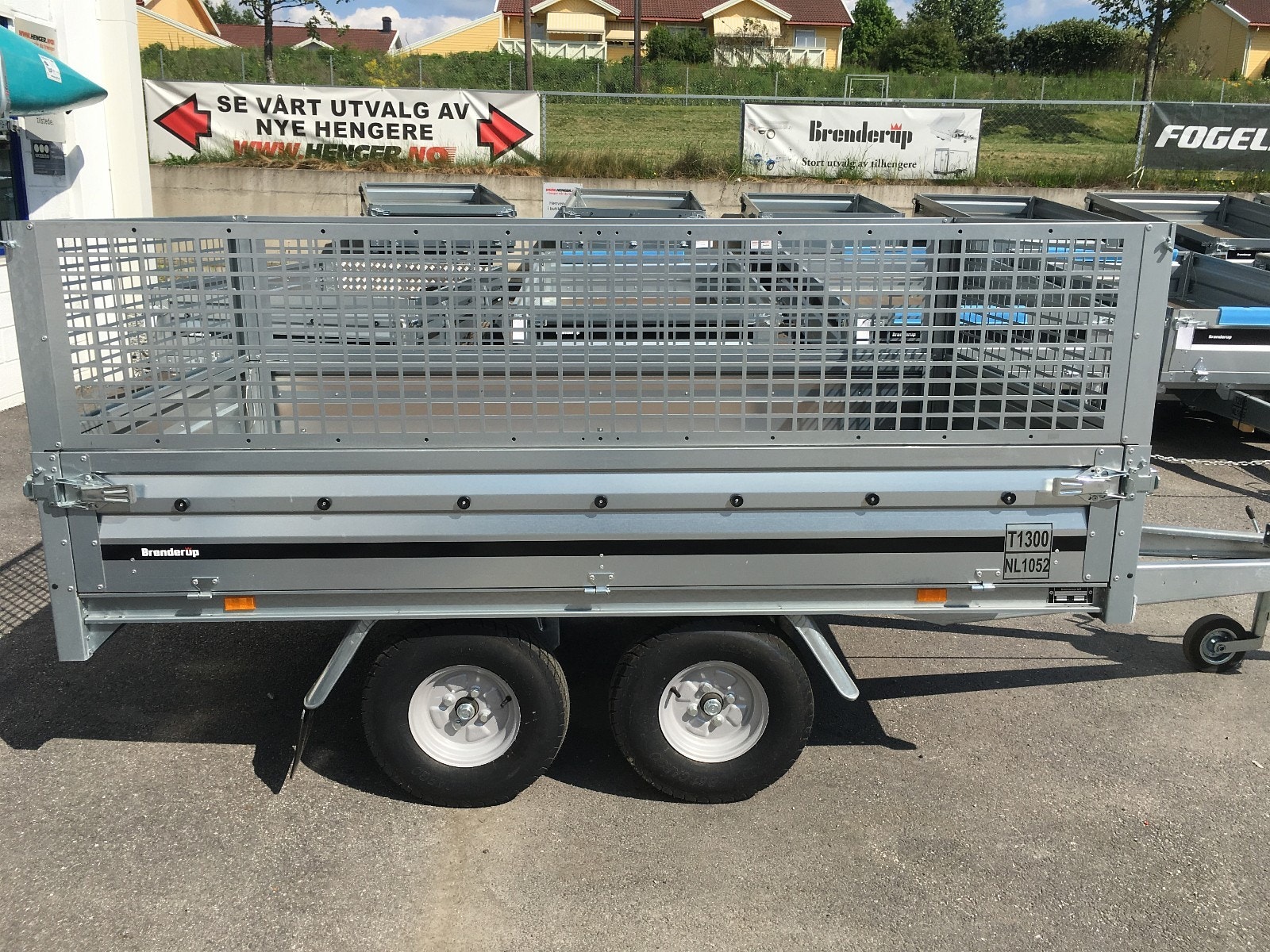 Brenderup henger med boggi - 1300 kg. BE OM TILBUD! Finansiering | FINN ...