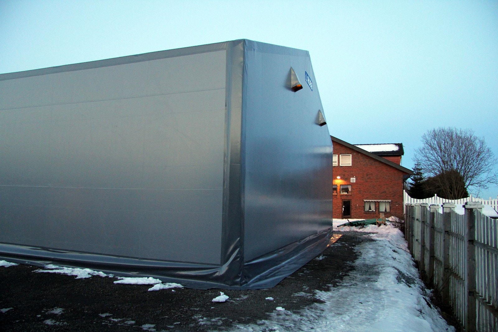 Plasthall - Ventilert Rubbhall FX 15x17,5x5m til leie | FINN-torget