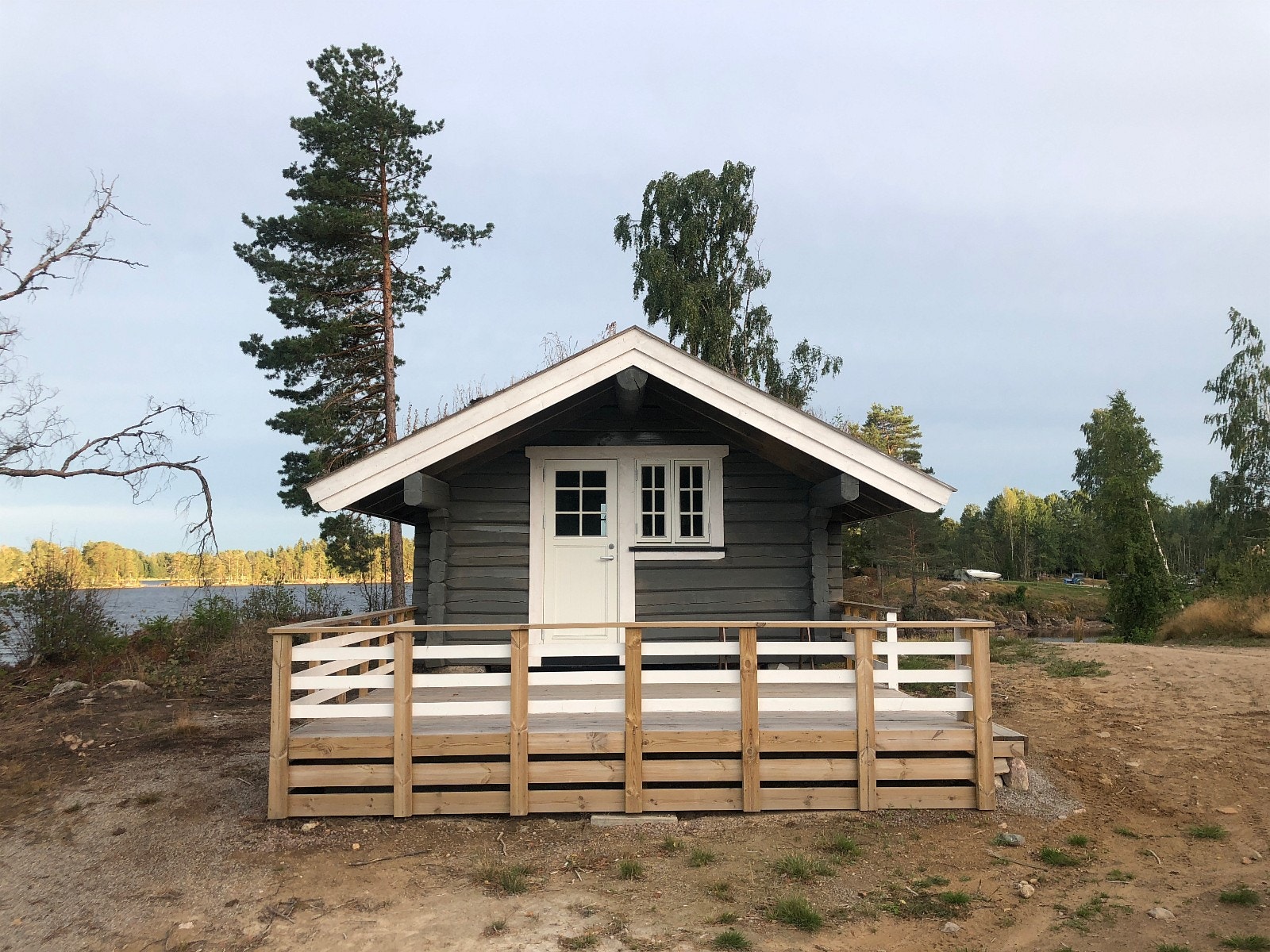 Laftet anneks i 15 kvm premium tømmer | FINN-torget