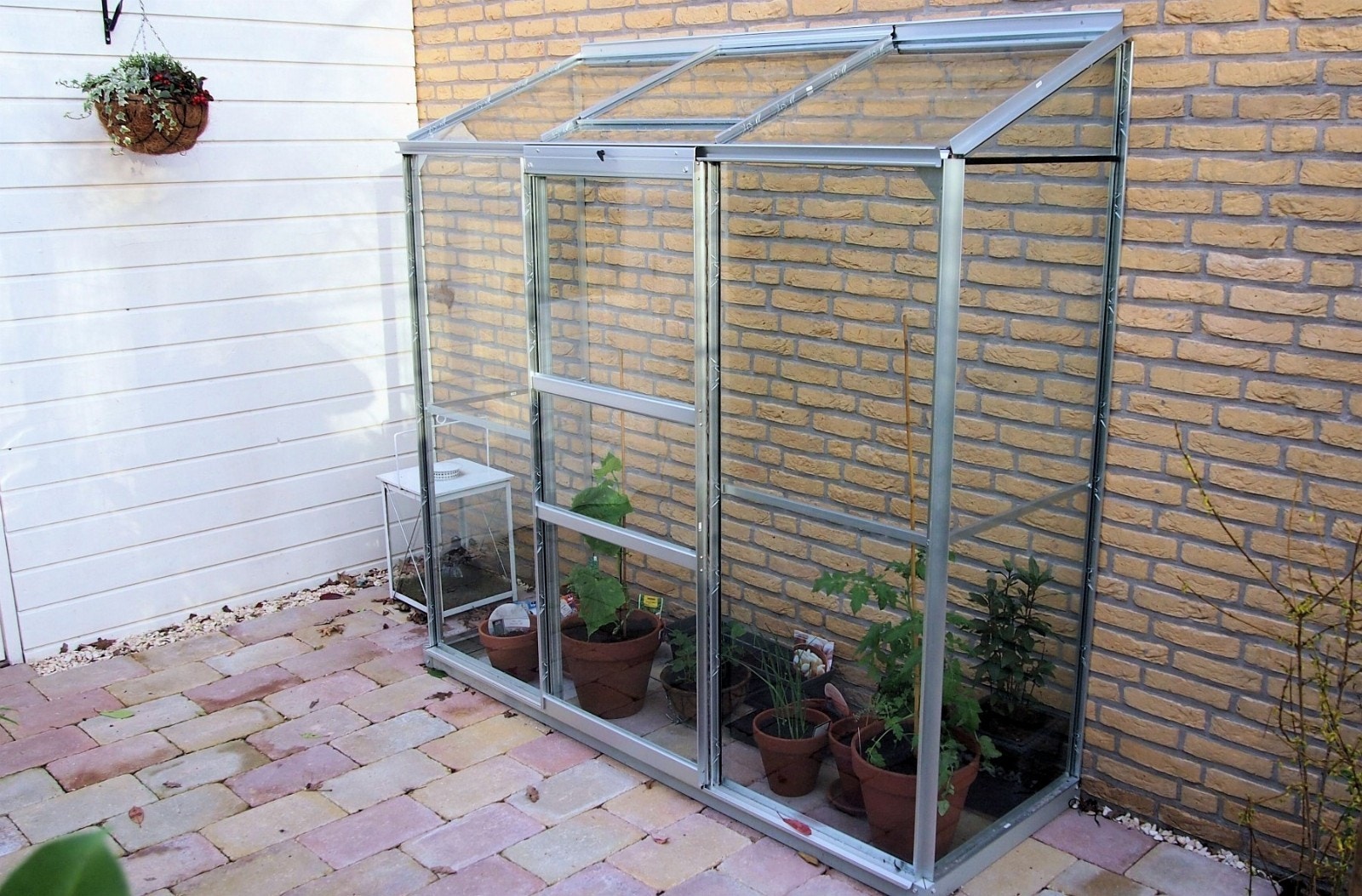 Vitavia Ida 900 veggdrivhus for montering inntil vegg - Drivhus ...