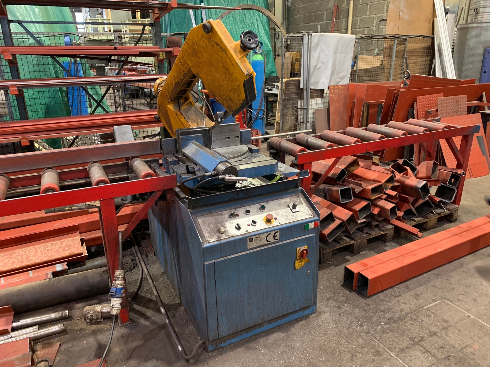 Brukt Båndsag / bandsag for metall - Sag - metallsag SOLGT | FINN-torget