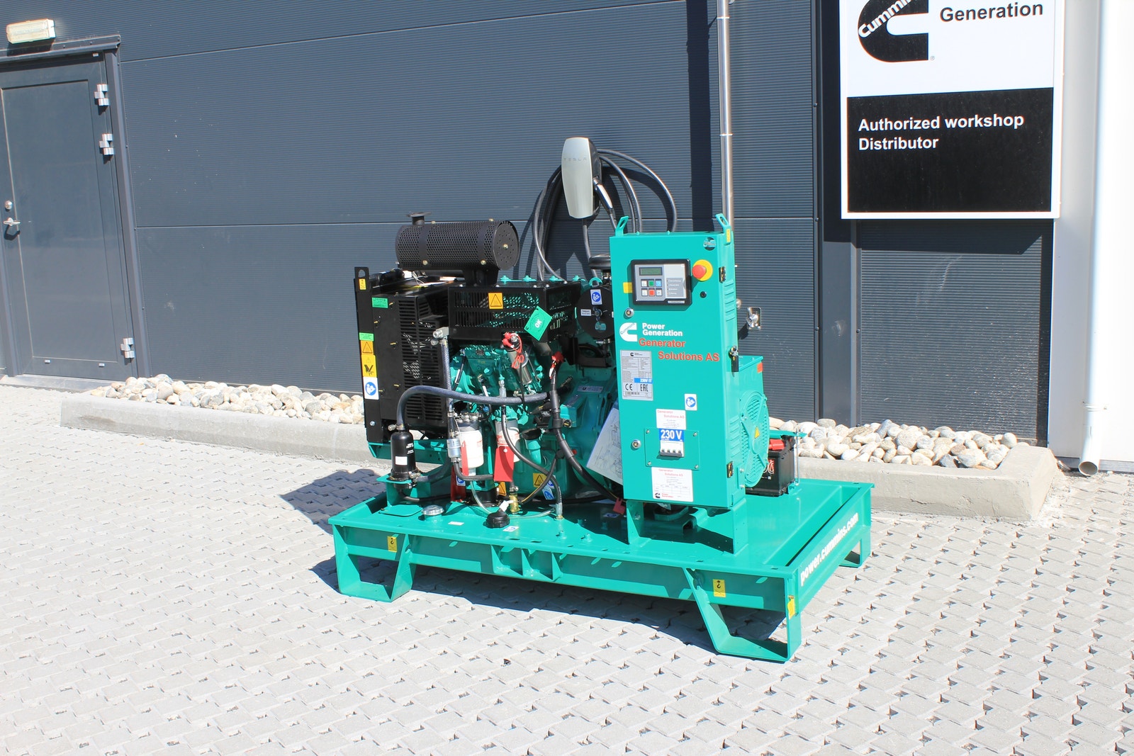 Cummins C17 D5 17KVA 13Kw Diesel generator / aggregat / nødstrøm | FINN ...