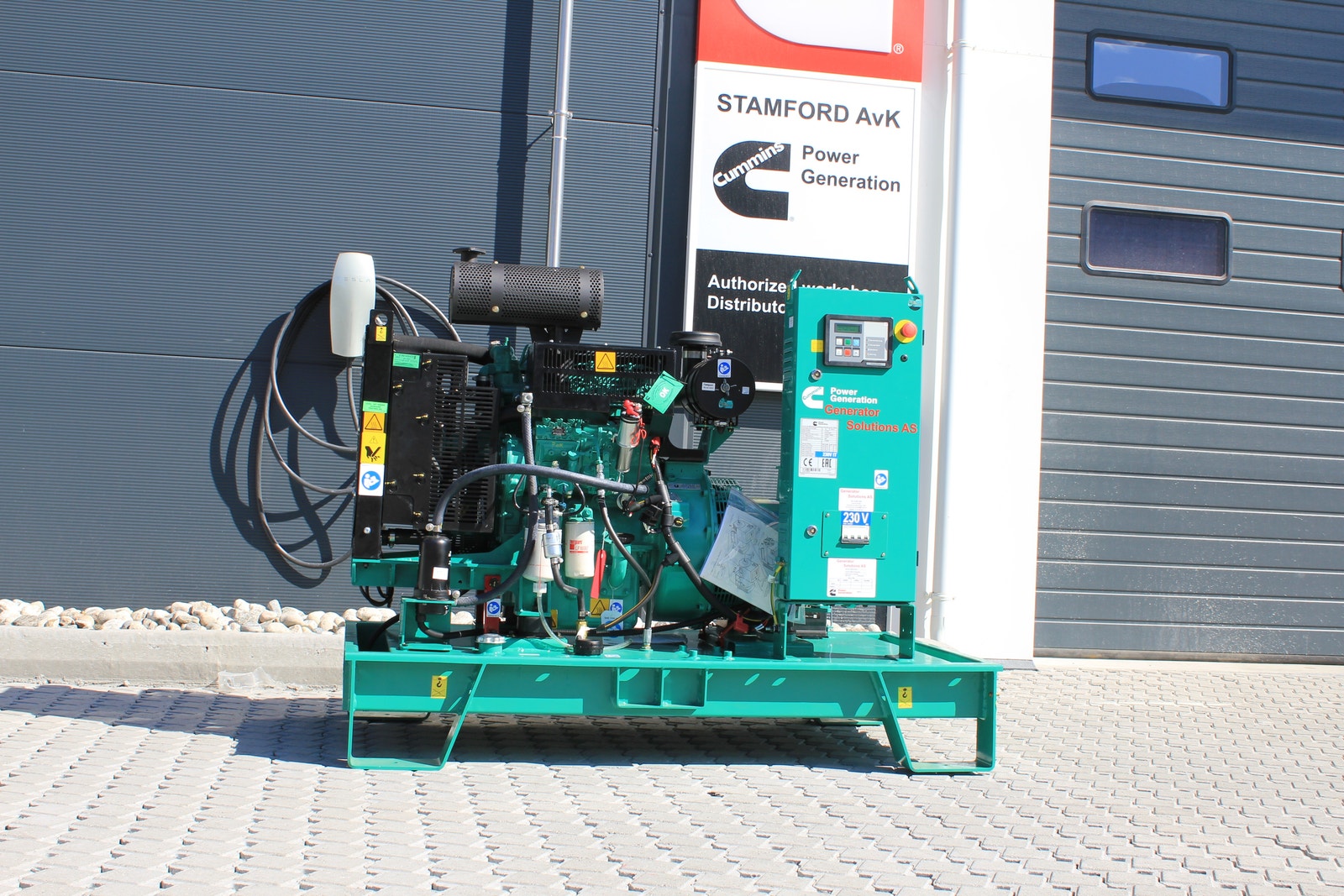 Cummins C17 D5 17KVA 13Kw Diesel generator / aggregat / nødstrøm | FINN ...