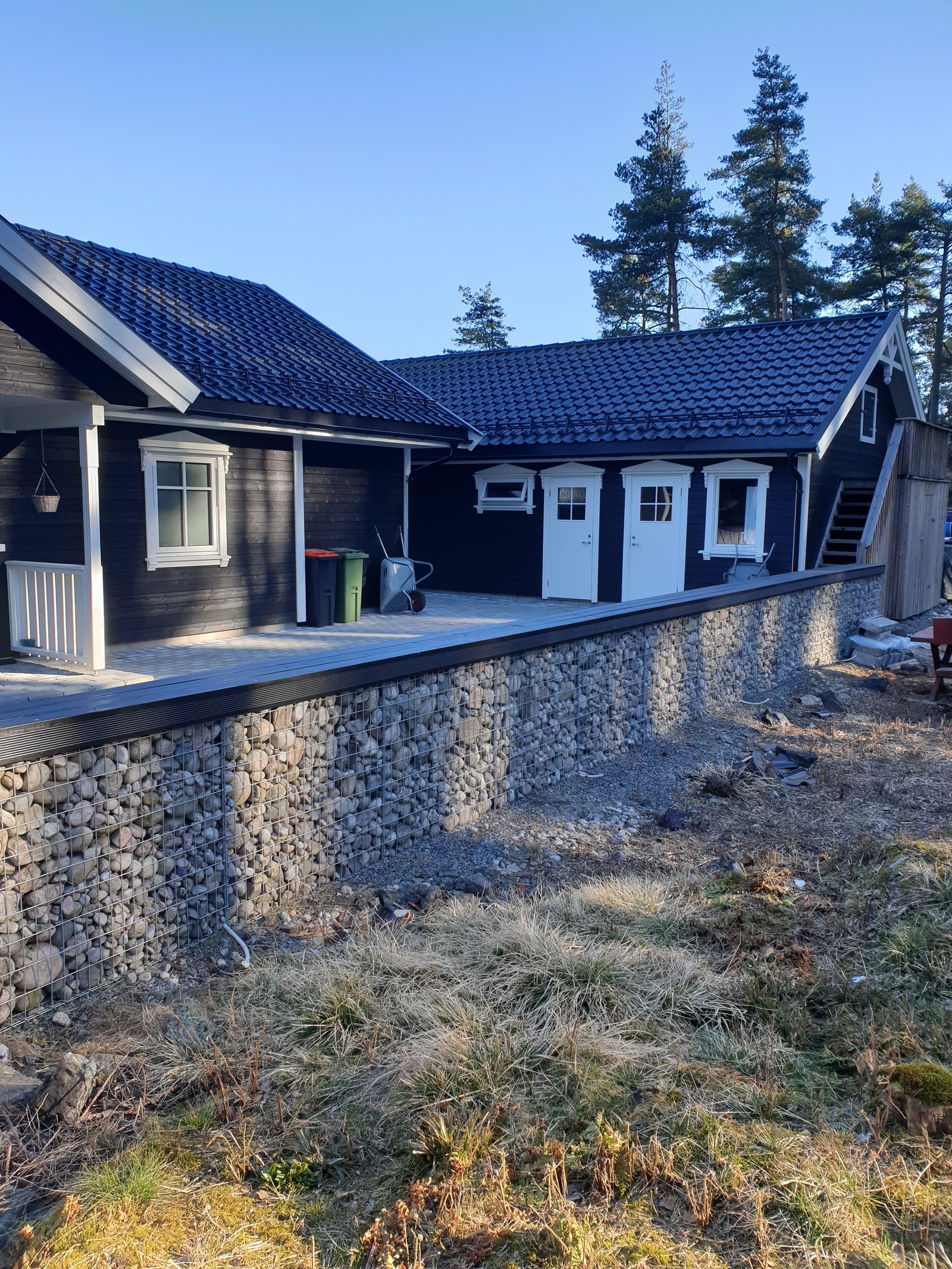 Netting kasser "gabion" til støttemur og gjerde 5x5 cm åpning | FINN-torget