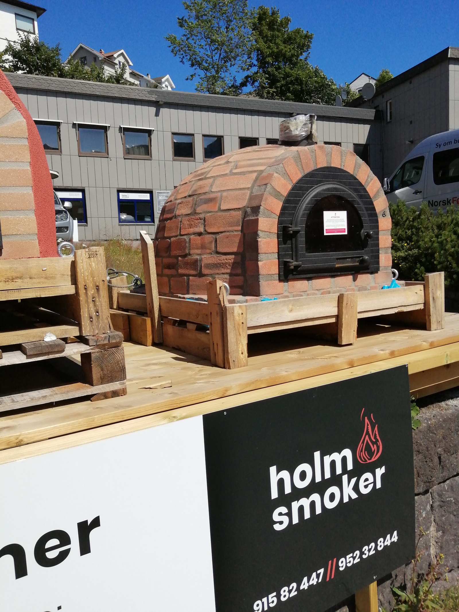 Bakerovn - Pizzaovn Rustikk Teglstein | FINN-torget