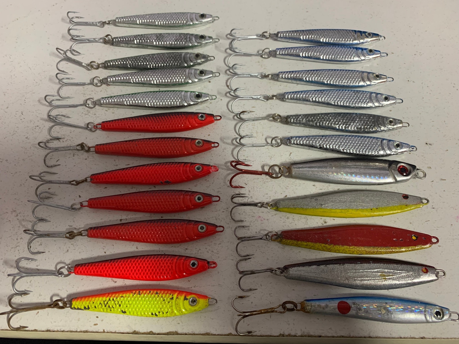 Sluker, spinner, jigger, kroker og annet fiskeutstyr selges | FINN-torget