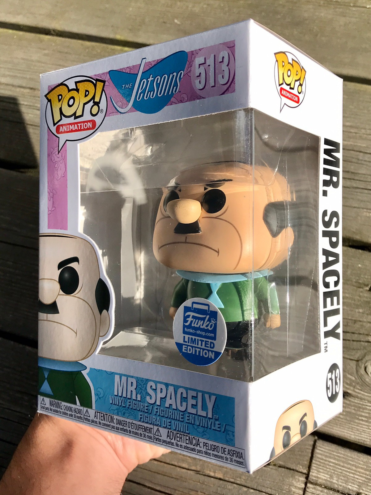 Funko Pop Mr. Spacely The Jetsons 513 Excl. to Funko Shop FINN torget