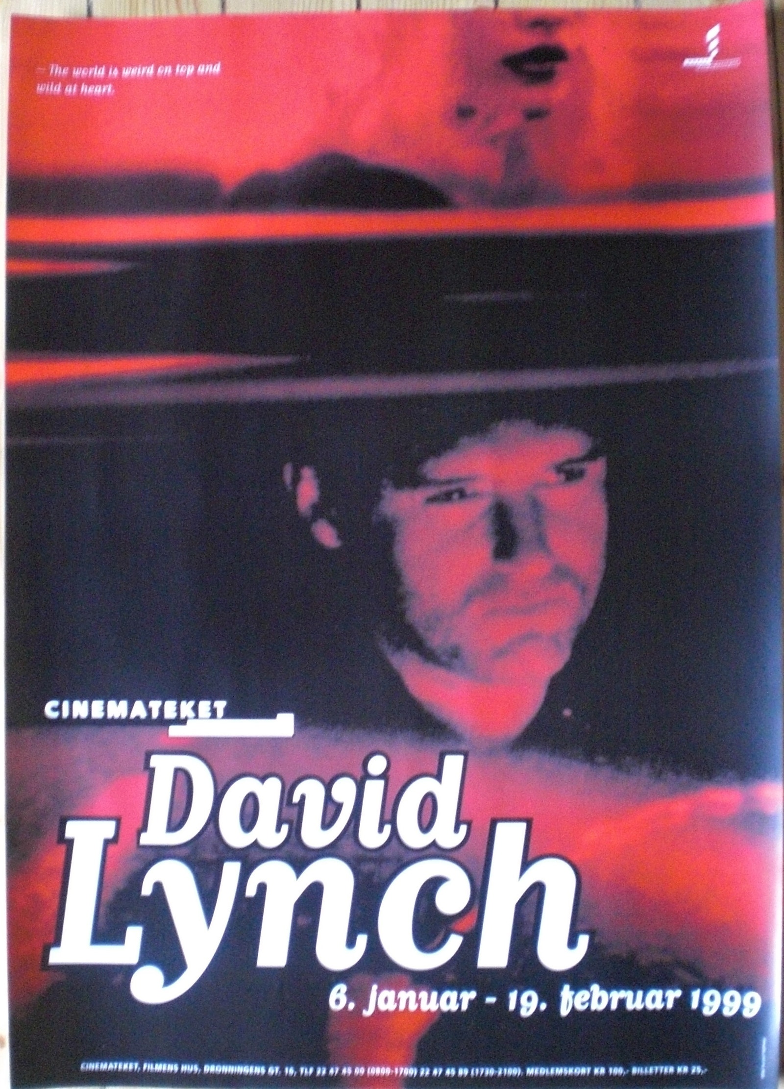 Plakat - Cinemateket - David Lynch | FINN-torget