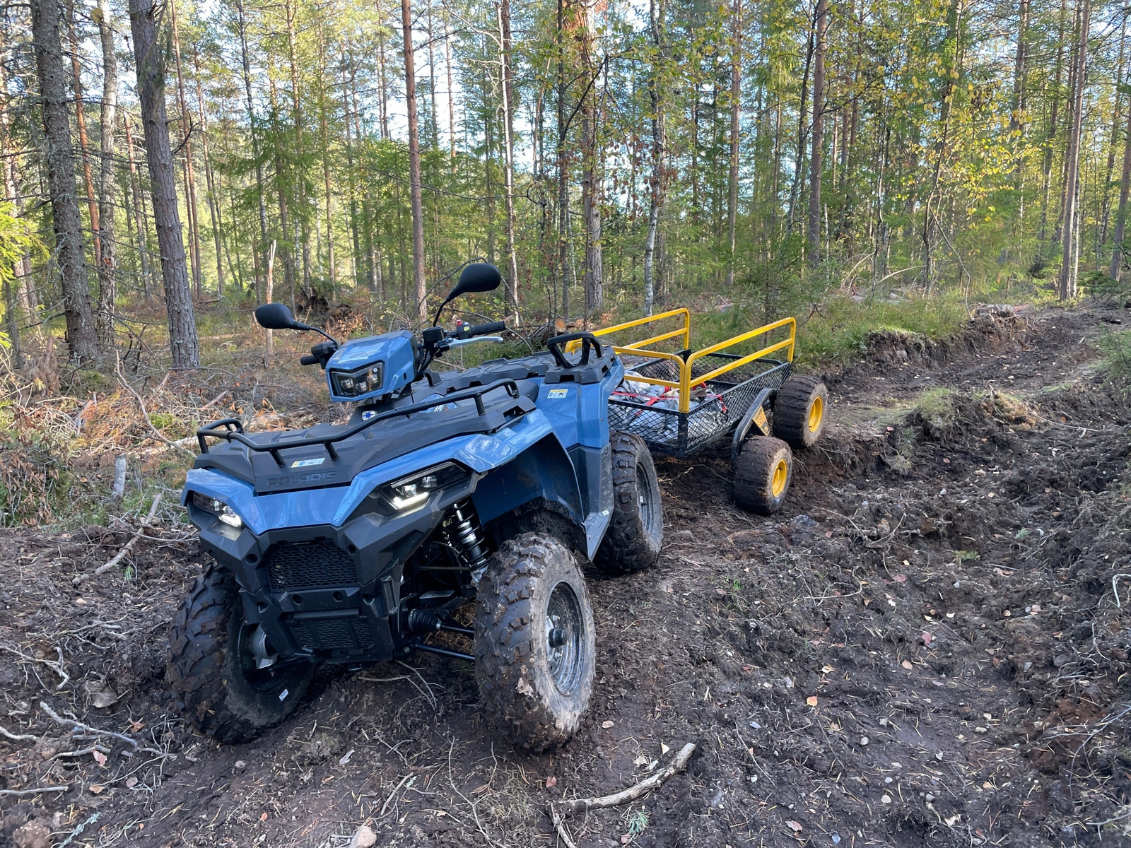 KAMPANJE! Polar Trailer HDM1400 ATV-henger tilhenger til ATV og ...