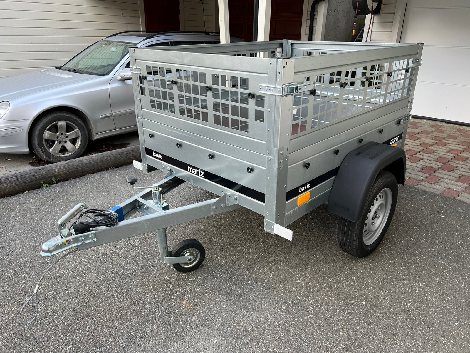 Norgeshengeren Mini MARTZ - Liten varehenger, til EL bil, ATV, ++ | FINN.no