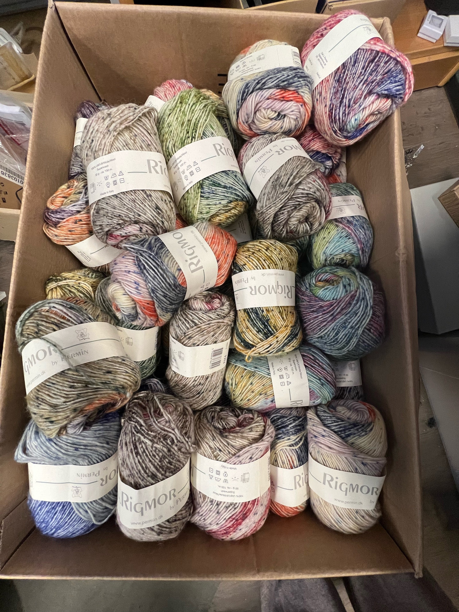 Garn fra Maja by Permin, Rigmor by Permin, Elise og Soft Raggi | FINN ...