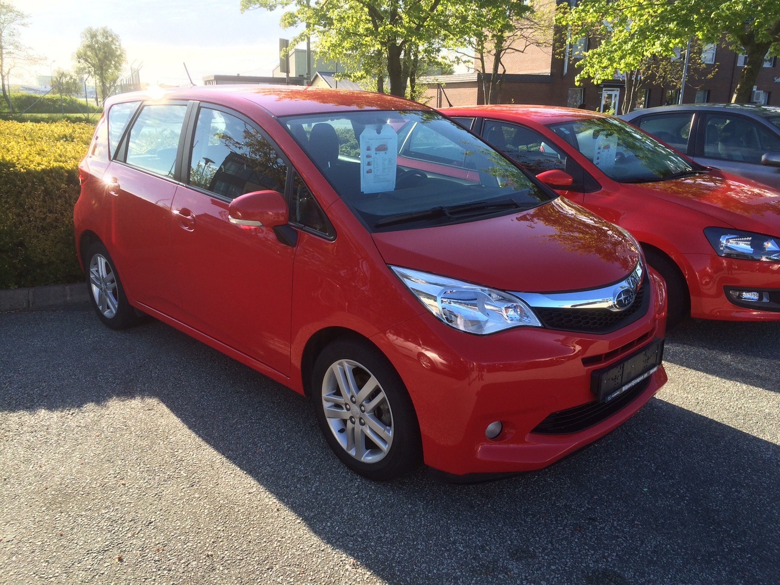 Jazdené Subaru Trezia autá Nórsko