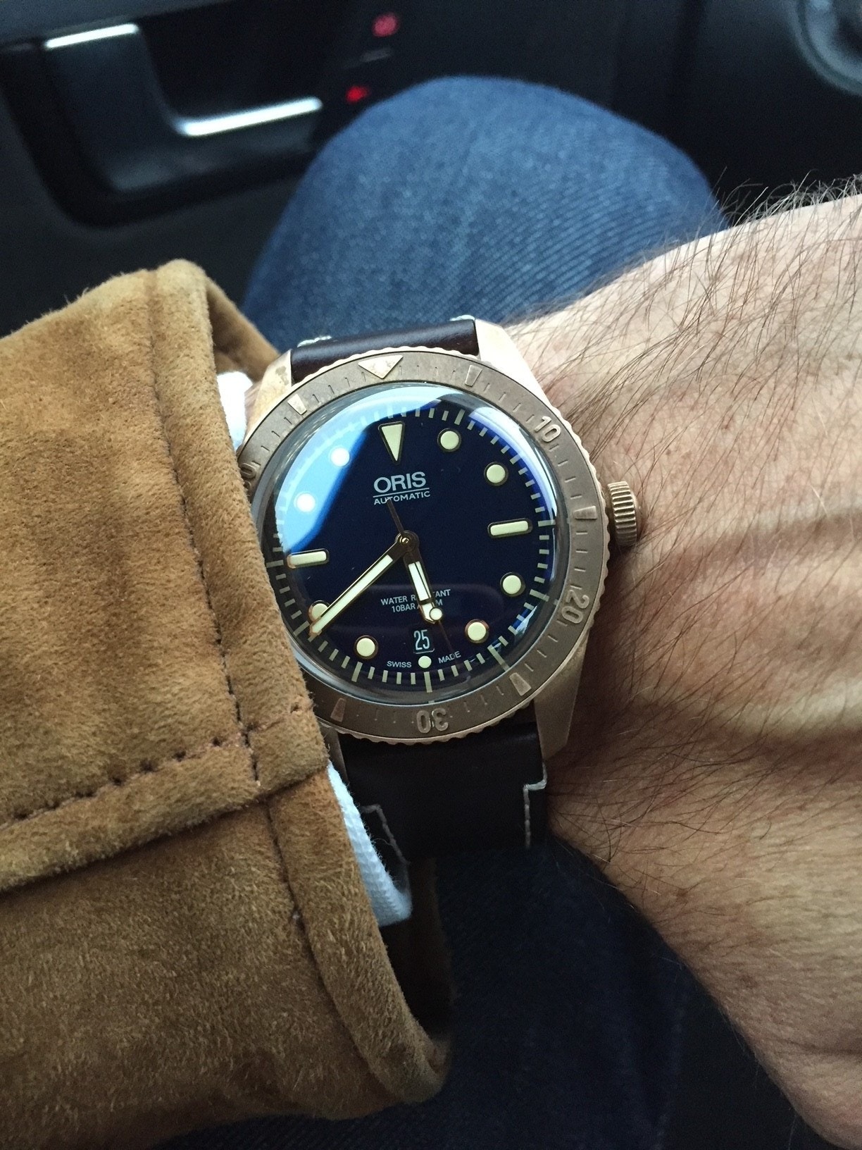 Ny! Oris - Carl Brashear første utgave. ltd.edition. kun prøvd på ...