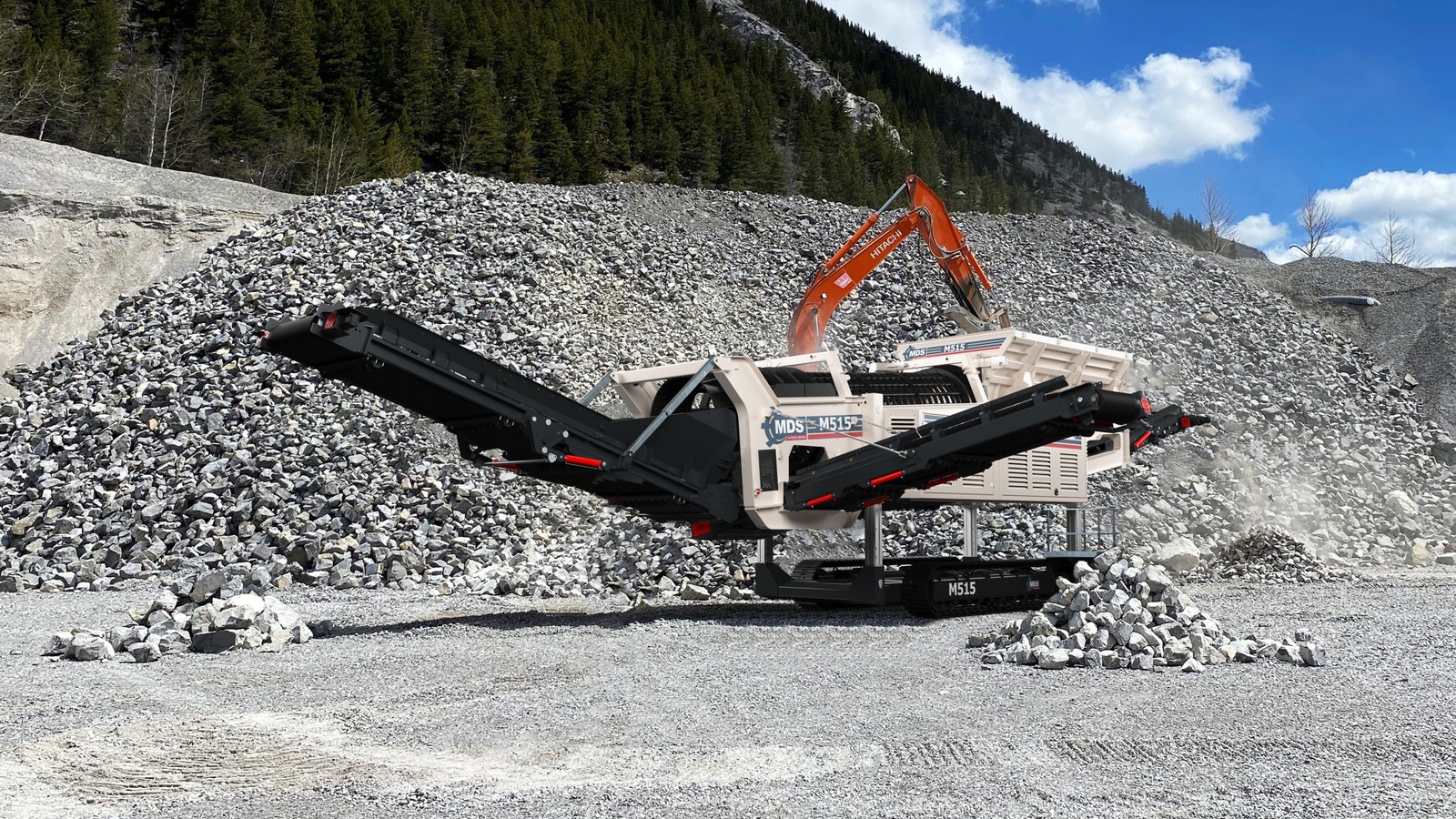 Til salgs: Terex MDS 515 HD Trommelsikt - PÅ LAGER LEIE/SALG - 2024 ...