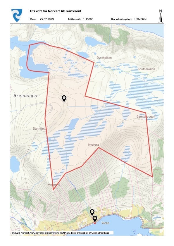 NY PRIS! Småbruk i Bremanger med flott utsikt over Dalevatnet. Ingen ...