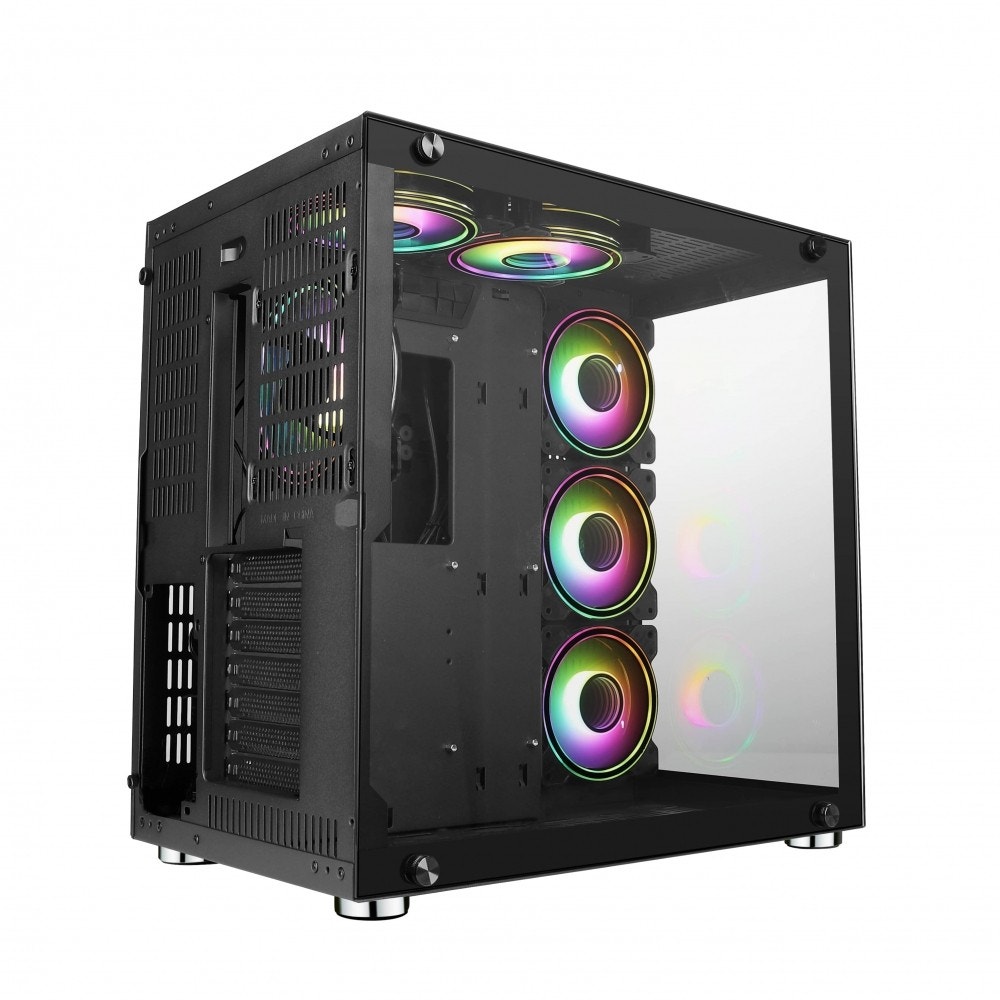 Nytt Big Tower PC Kabinett i Fullt Glass - Greencom Galactic 280X ...