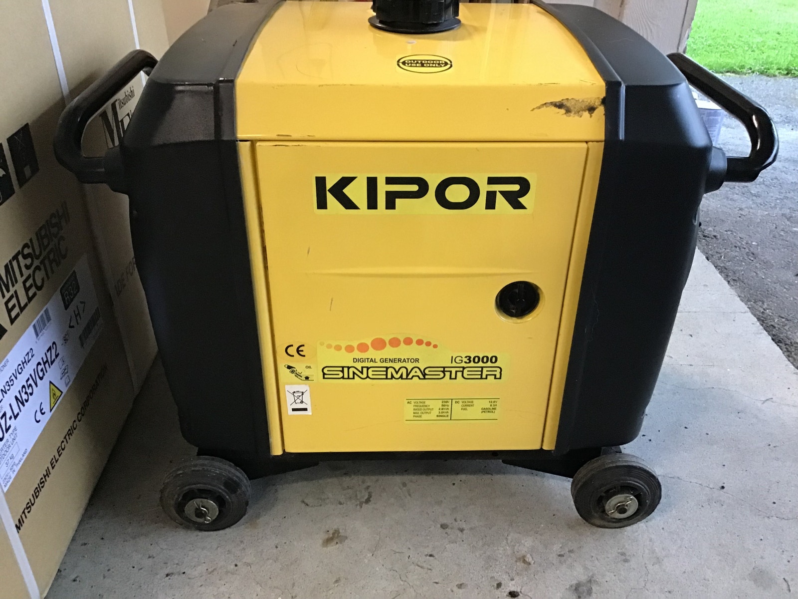 Kipor 3000 strømaggregat | FINN torget