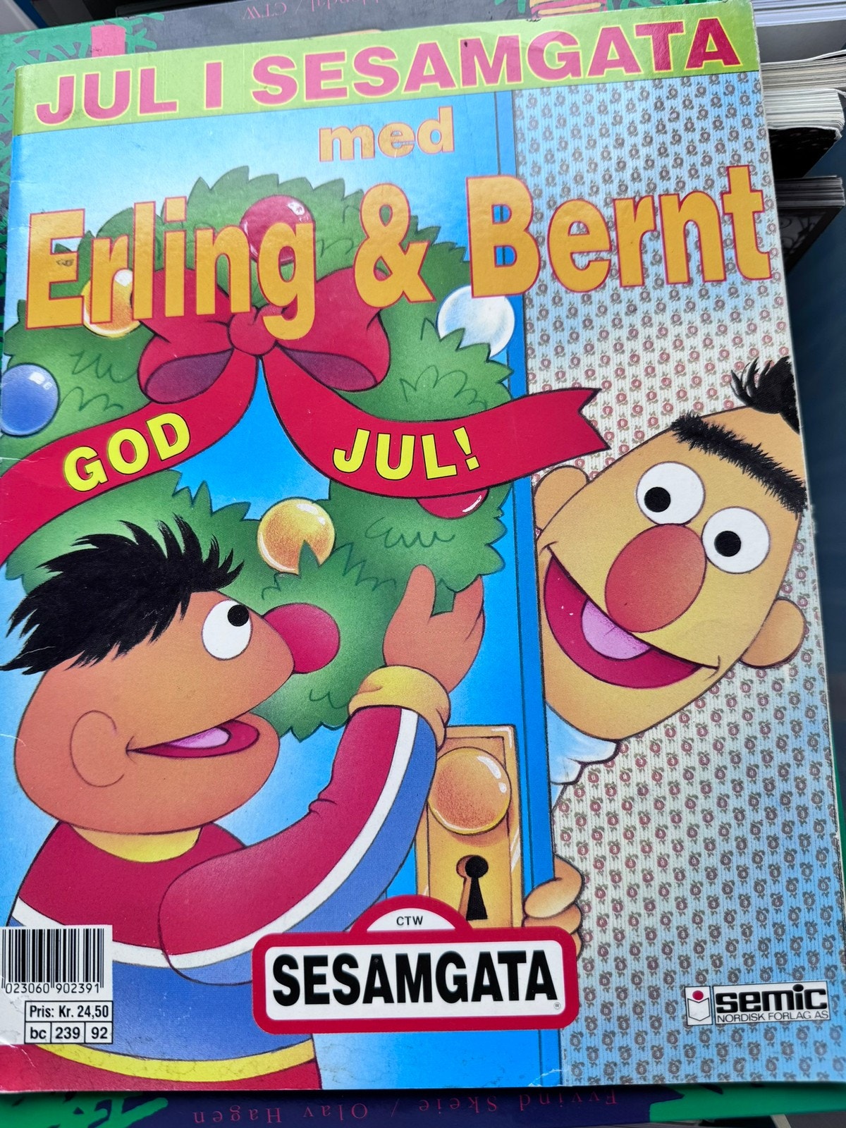 Sesam stasjon - MAX Mekker bamse og sesamstasjon VHS | FINN-torget