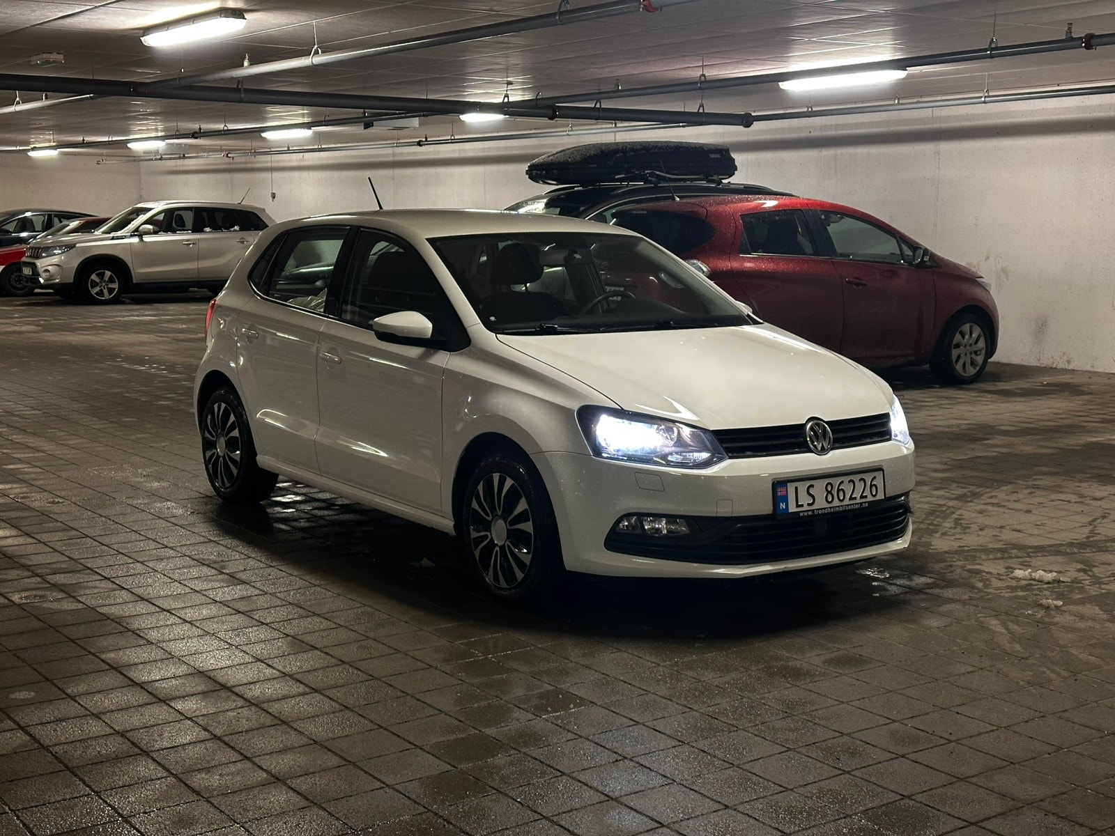 Bruktbil til salgs: Volkswagen Polo - 2015 - Hvit - 60 hk - Kombi 5 ...
