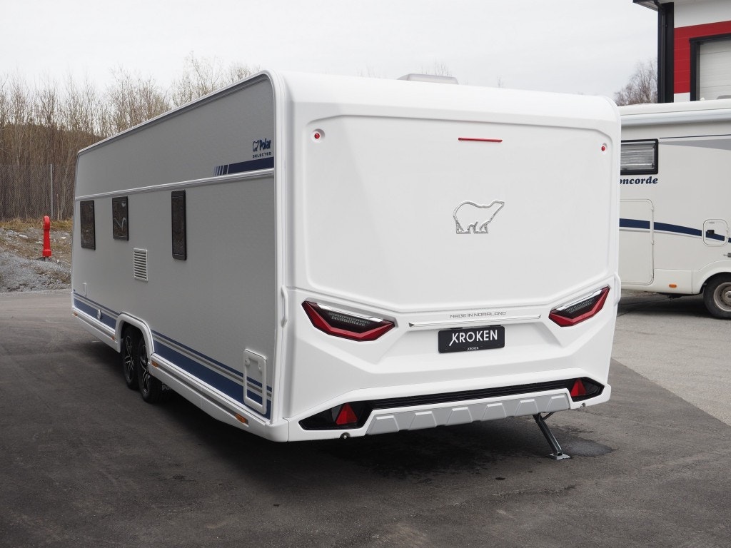Campingvogn til salgs: Polar 730 BFDC Selected - Alde - Stekovn, Gulvvarme - 2023 - Soveplasser ...