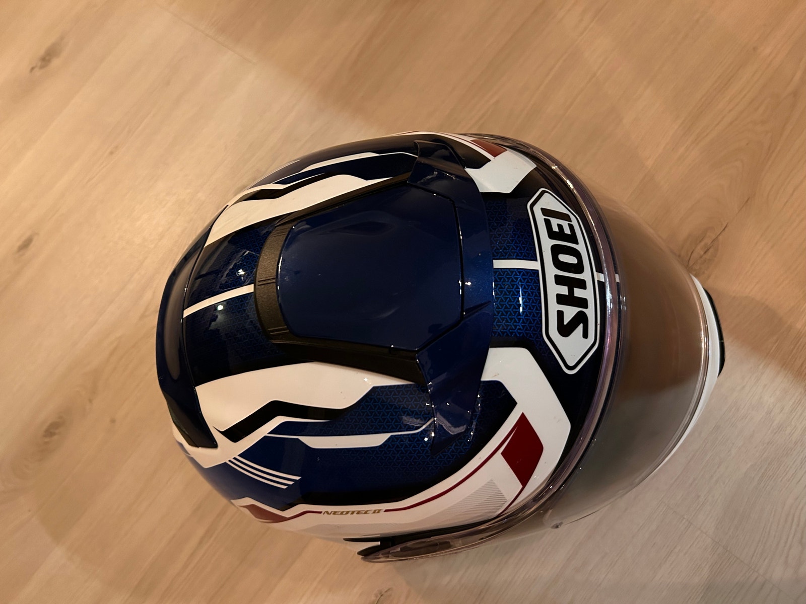 Mc hjelm Shoei neotech 2 med sena slr-02 intercom | FINN torget