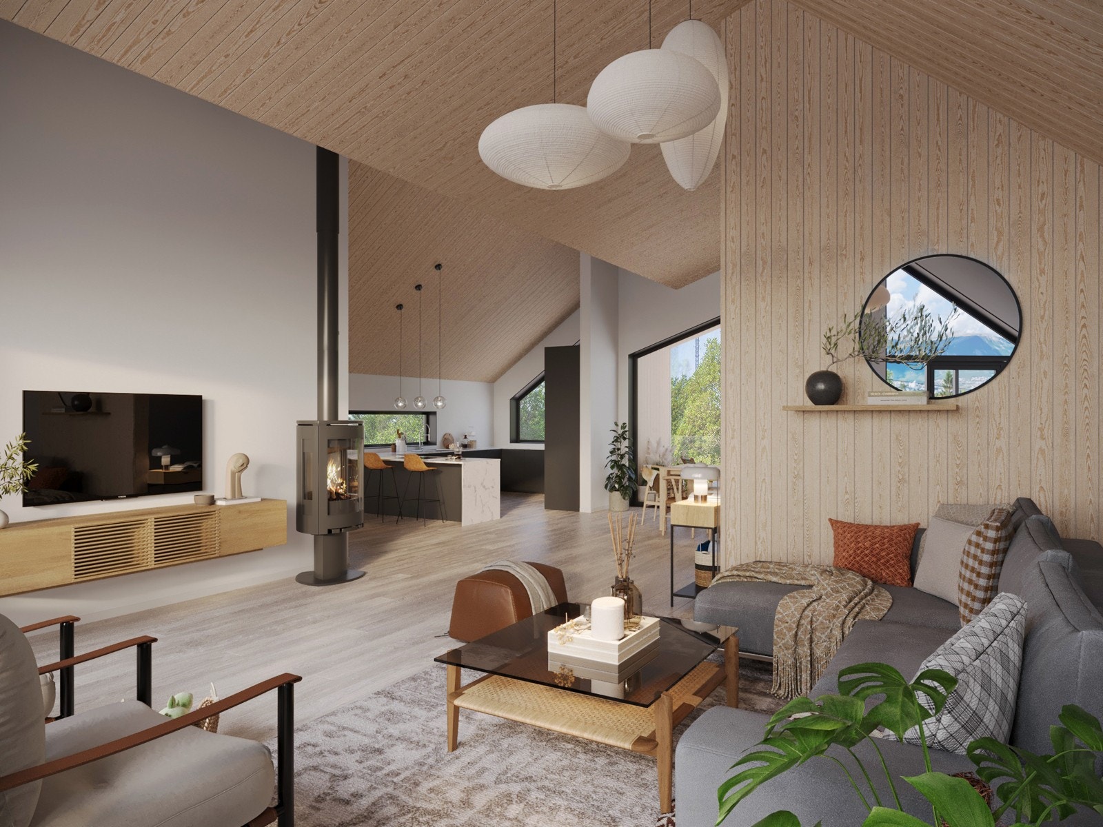 2 store arkitekttegnede boliger med fantastisk beliggenhet i prosjekt ...