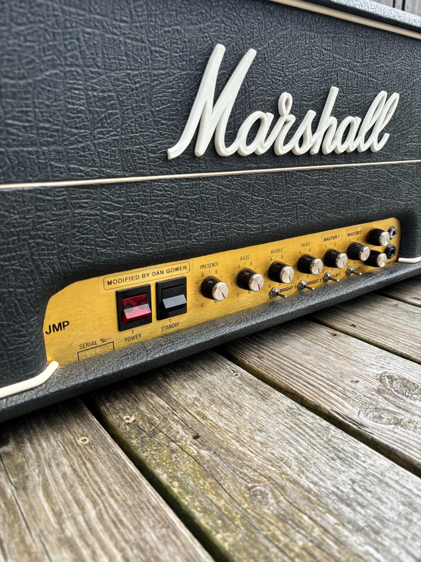 Marshall JMP Super Bass 100W 1979 - Cali Mod by Dan Gower | FINN-torget