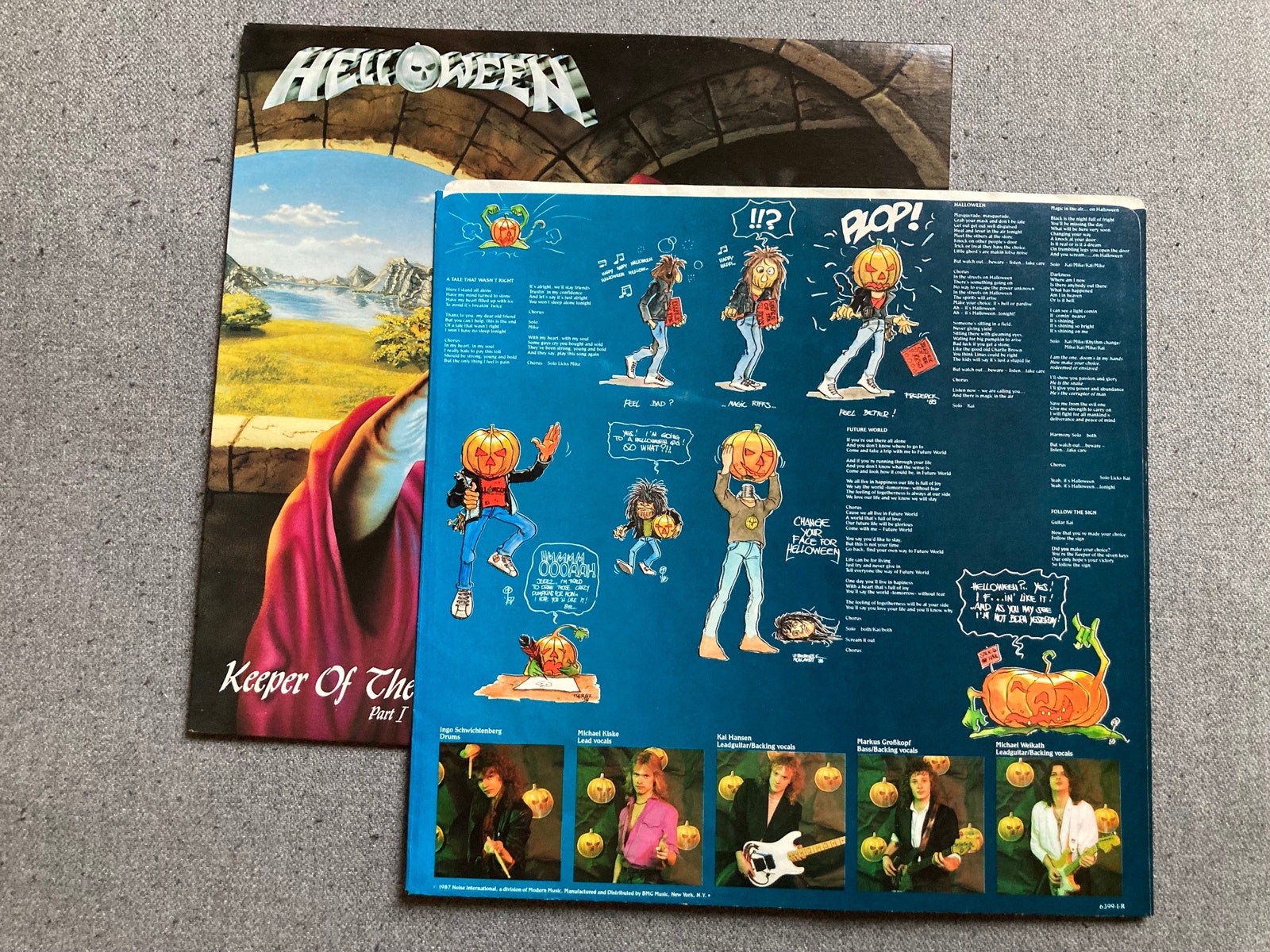 Helloween «Keeper of the Seven Keys Part I» (Original 1987 LP) | FINN ...
