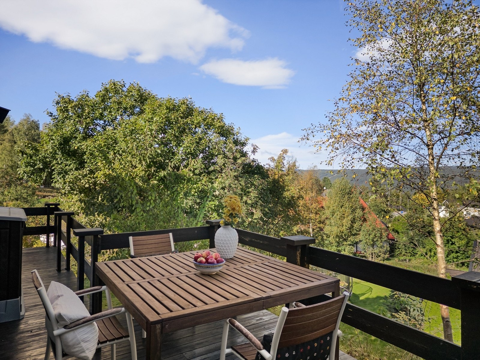 Pent oppusset, stor enebolig med hybel. Stor solrik tomt i et ...