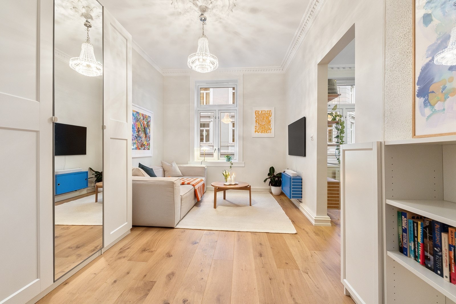 Lys og nydelig 2-roms med tilbaketrukket beliggenhet - Rosett ...