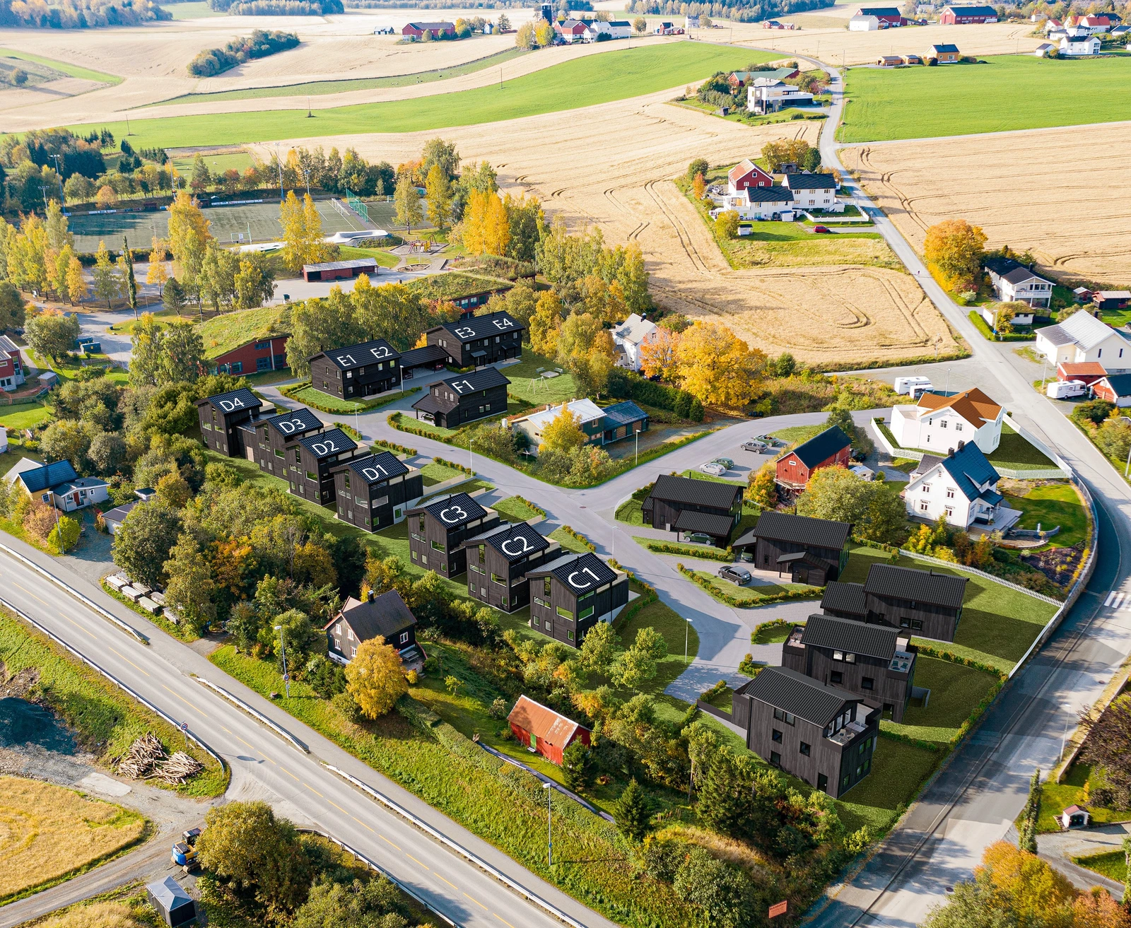 RYE - Familieboliger |165 kvm | 4/5 soverom | Vestvendt takterrasse på 33 kvm | Mulighet for ...