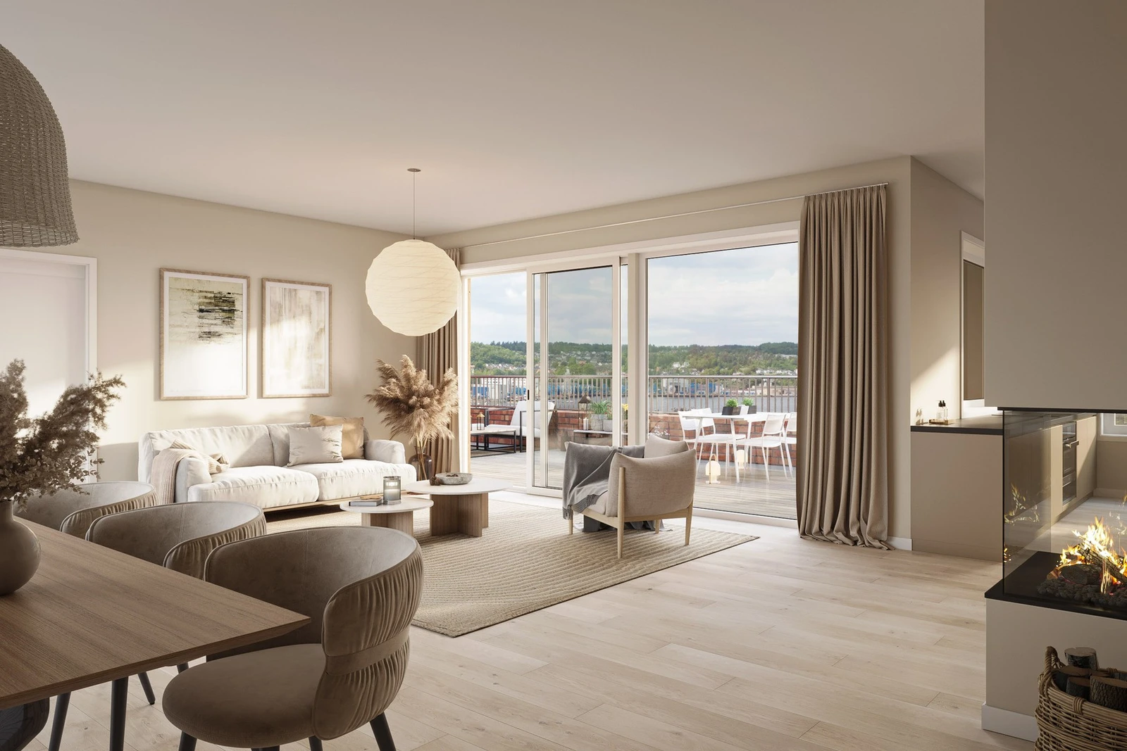 Moss sentrum - 43 lekre selveier leiligheter i et arkitektonisk flott bygg | Nære sjø, by og ...