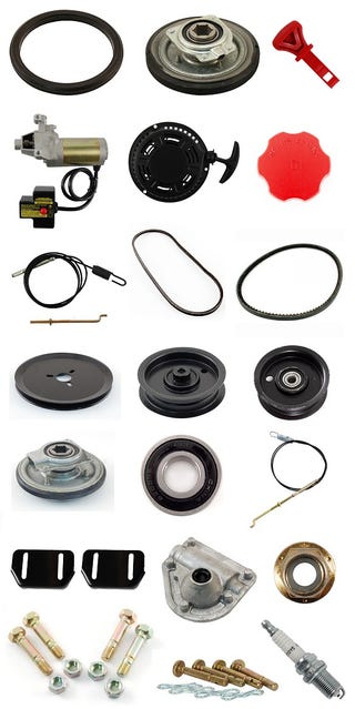 Snøfreser deler/reservedeler til speed, zongshen, alko, gardenpro ...