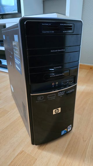 Eldre HP datamaskin selges med oppgradering og 24" skjerm | FINN-torget