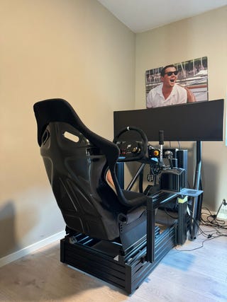 Komplett Fanatec/SimLab Racing Simulator med 49" Curved Samsung ...