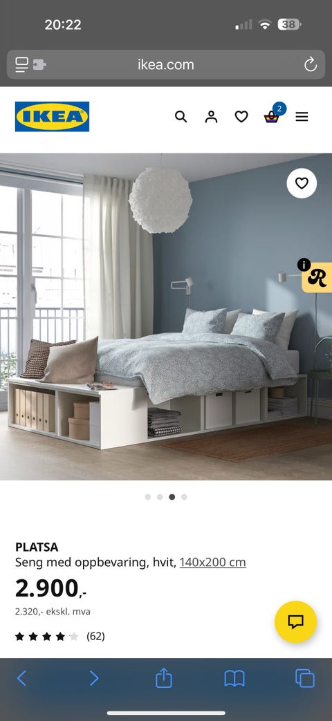 IKEA | Senger og madrasser | til salgs | FINN Torget