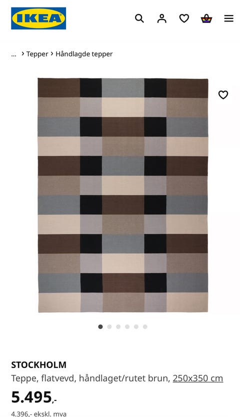 IKEA | Tepper og tekstiler | til salgs | FINN Torget