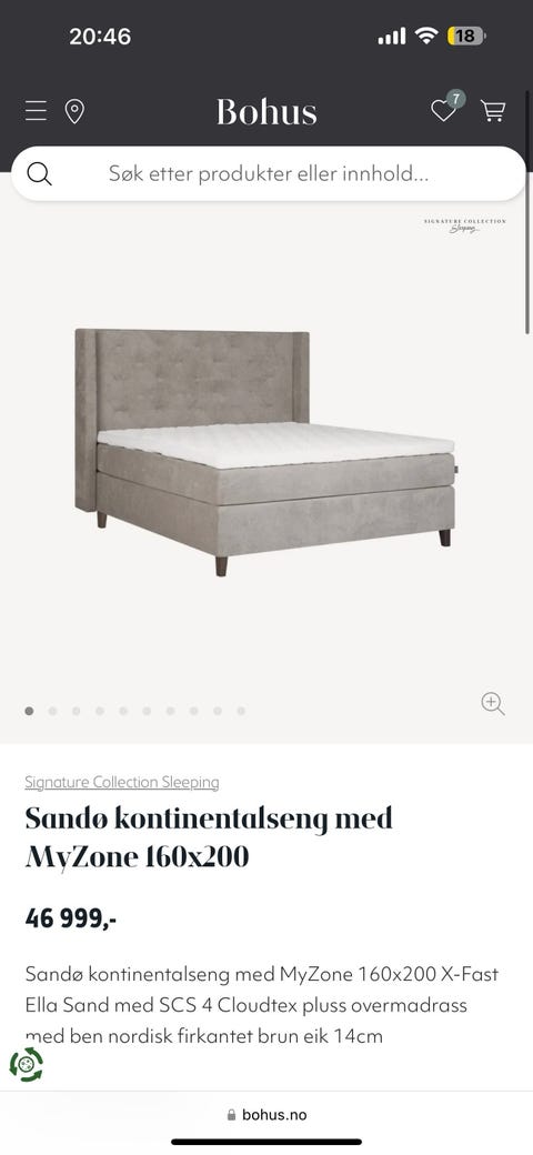 Bohus | Senger | til salgs (side 1) | FINN Torget