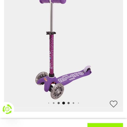 Micro Mini Micro Deluxe sparkesykkel rosa | FINN-torget