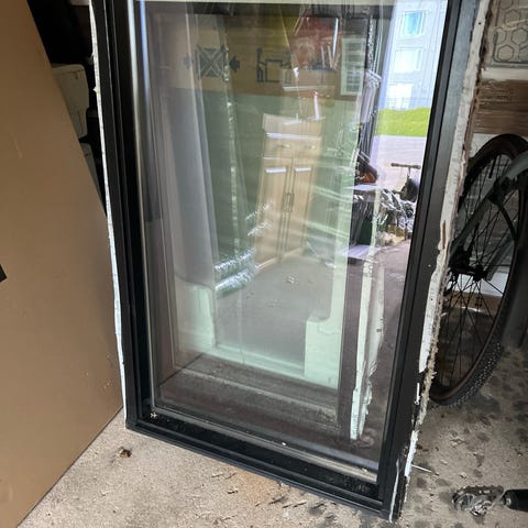 Gilje vindu SORT (2-lags) 60x170 cm | FINN-torget